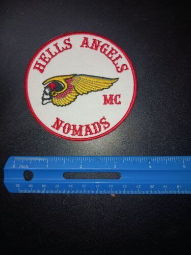 Hells Angels Mc Patch Nomads 3 12 Inch Round Patch 4672301061