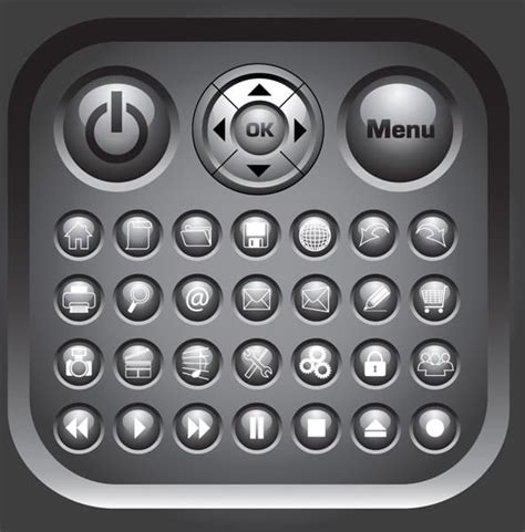 크리스탈 원형 아이콘 벡터 Eps Uidownload