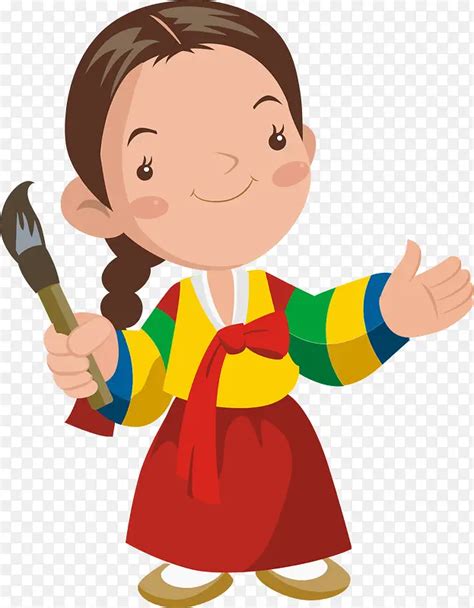 卡通韩版女孩png图片素材下载图片编号ywwegbjj 免抠素材网