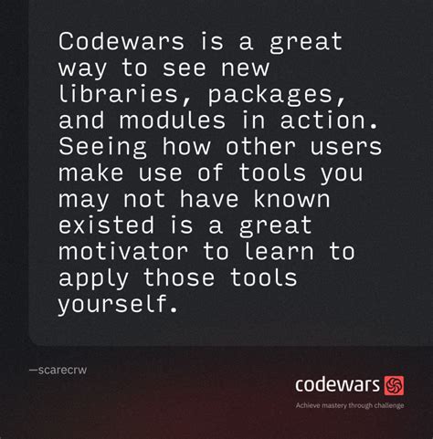 How Does Codewars Motivate You Codewars
