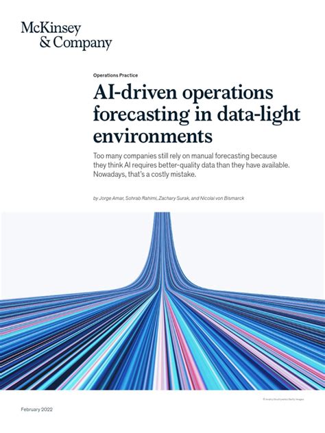 Ai Driven Operations Forecasting In Data Light Environments Pdf Forecasting Artificial