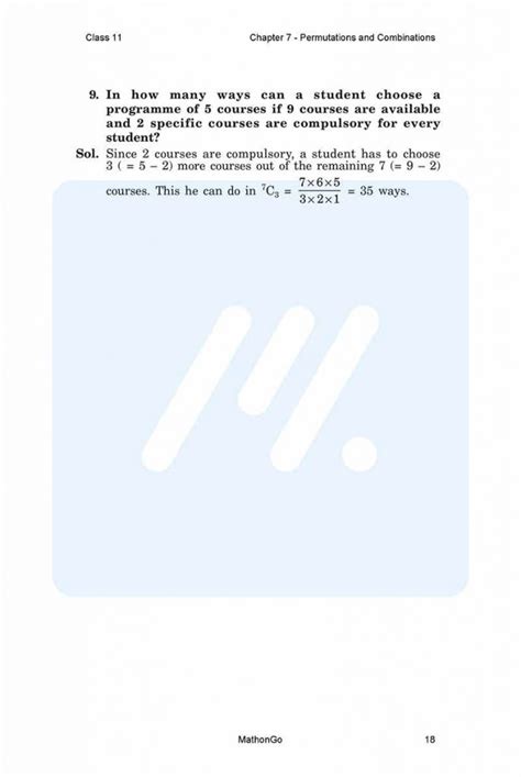 Ncert Solutions For Class 11 Maths Chapter 7 Exercise 74 Mathongo