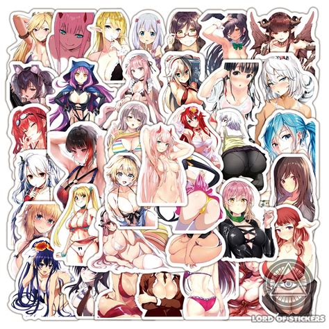 Mua Set Nh N D N H Nh Sexy Anime Girl Sticker Hentai Ecchi Waifu Ch Ng Th M N C D N M B O