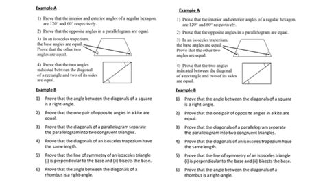 Ks3 Geometric Proof Teaching Resources