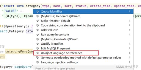在idea中使用sql语言提醒idea Sql提示 Csdn博客 在idea中使用sql语言提醒idea Sql提示 Csdn博客