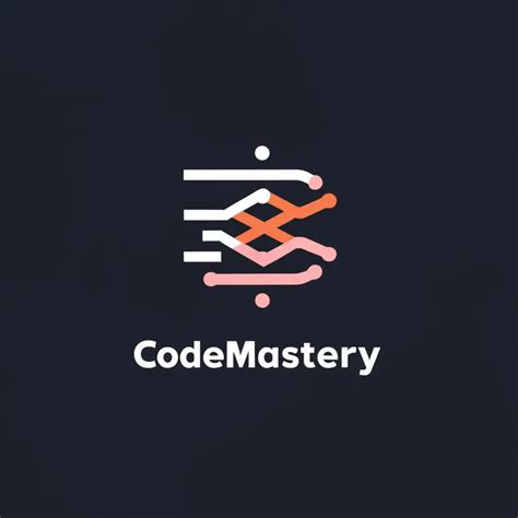 Logo Design For Codemastery Javascript Symbol With Modern Aesthetic For