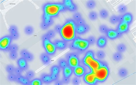Fingereyes Xr을 이용한 Heatmap 시각화 Gis Developer