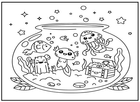 30 Kawaii Dieren Kleurplaten Gratis Printbare Pdf And Online Kleurplaten