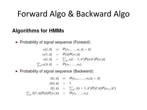 Lecture 7 Hidden Markov Models Hmms Pptx Technology And Computing