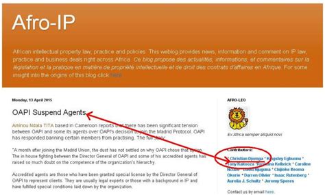 Oapi Suspends Agents Ip Community Across Africa Is Watching Ip Kenya