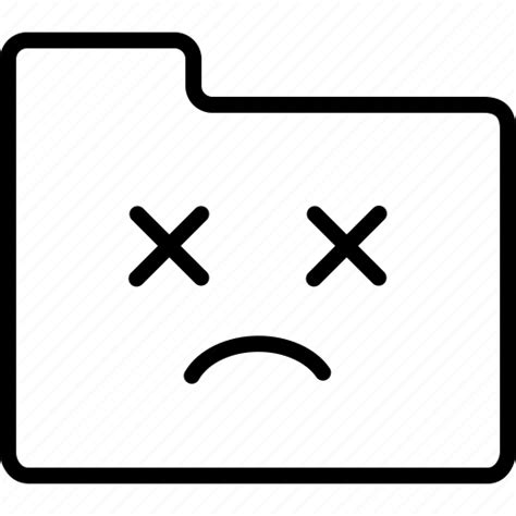 Database Error Failed Folder Missing Data Icon