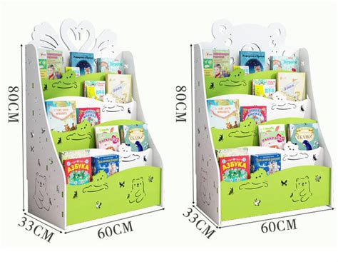 어린이 책장 어린이 바닥 선반 책장 유치원 어린이 그림책 보관 잡지 랙 홈 스토리지 및 조직