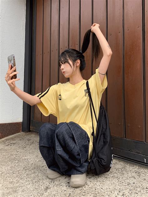 💫반팔버젼 주문폭주💫이유 트랙 프린팅 오버핏 반팔티