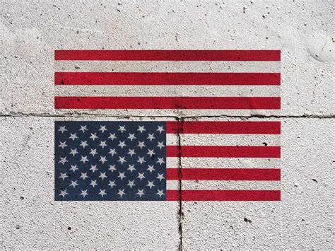 Black And White American Flag Upside Down Meaning