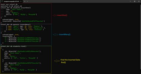 Mongodb Insert Document In Collection Mongodb Insert Document In Collection Tutorial