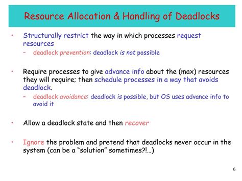 Ppt Resource Allocation And Deadlock Handling Powerpoint Presentation Id 5600072