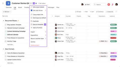 Cómo Usar Plantillas En Asana Guía Completa NEWSMATIC