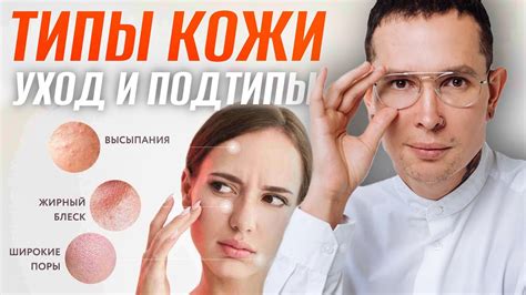 ТИПЫ КОЖИ как понять какой у меня тип кожи | ПОДТИПЫ КОЖИ - YouTube