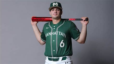 Alex Cerda Baseball Manhattan University Athletics