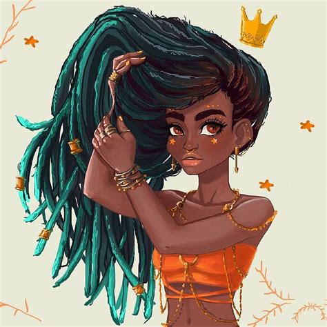 Cute Black Girl Cartoon Art Baddie Black Girl Hd Phone Wallpaper Pxfuel