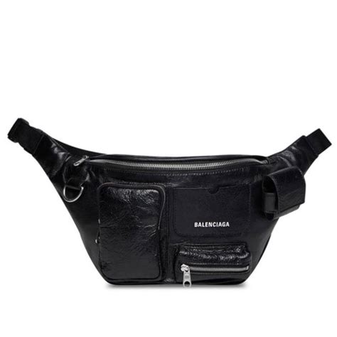 Balenciaga Super Busy Branded Fanny Pack Outgum