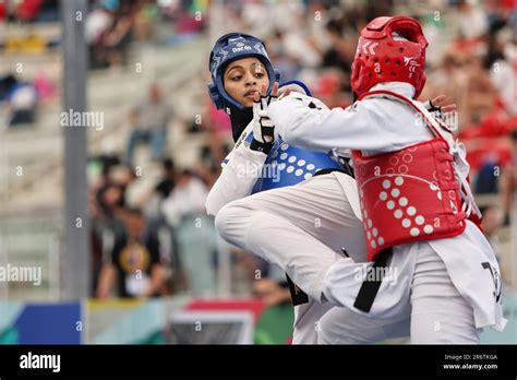 Rome Italy 10th June 2023 Aya Shehata Egy 67kg W During The Taekwondo World Taekwondo