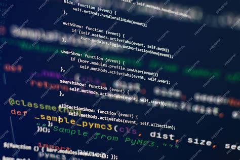 Premium Photo Desktop Pc Monitor Photo Javascript Functions Variables