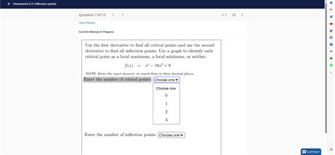 Solved Use The First Derivative To Find All Critical Points Chegg