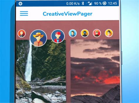 Creative View Pager Android Animation Library Tell Me How A Place For Technology Geekier