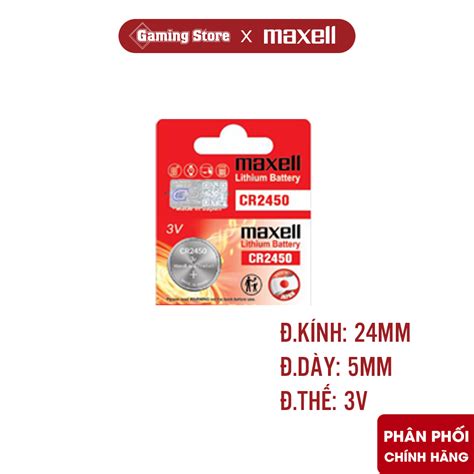 Pin Maxell Cr2032202520161632161616201220121624502430 Lithium