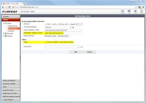 Policy Routing Fortigate 02 Stop Policy Routing Private