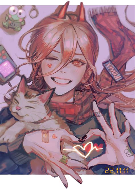 Power And Meowy Chainsaw Man And More Drawn By Rette Danbooru