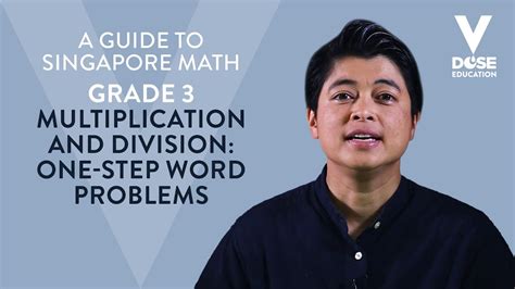 Singapore Math Grade 3 Multiplication And Division One Step Word Problems Youtube Singapore Math Grade 3 Multiplication And Division One Step Word Problems Youtube