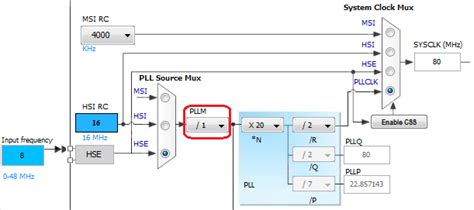 Solved Clock Configuration For Stm32l432 Stmicroelectronics Community