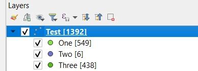 Qgis Showing Feature Count When Exporting Map With Qgis Web Plugin Geographic Information