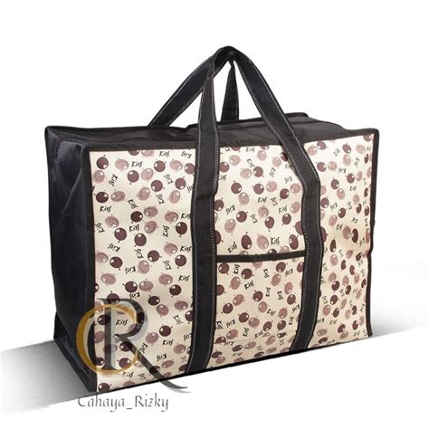 Jual Tas Terpal Tas Mudik Tas Bepergian Model Saku Dompet Ukuran M Sedang L Tanggung Bahan