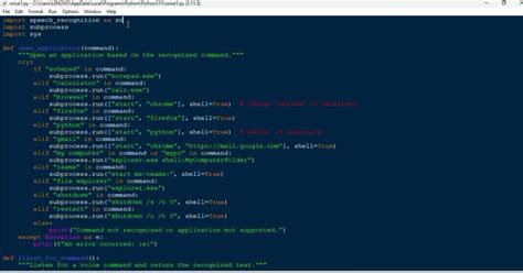 Shafar Niyas M On Linkedin Pythonprojects Voicerecognition