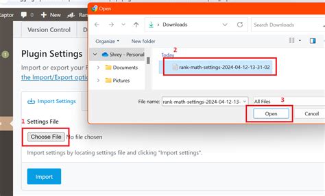 How To Export Import Rank Math Seo Settings To Another Website Bloggingraptor
