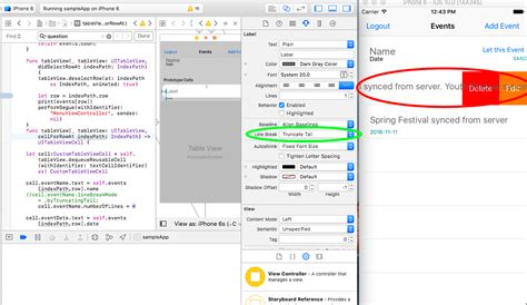 Ios Swift Tableview Cell Label Linebreak Not Working Stack Overflow