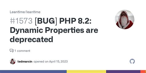 Bug Php 82 Dynamic Properties Are Deprecated · Issue 1573