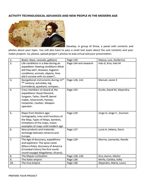 project age of discovery pdf age of discovery field research
