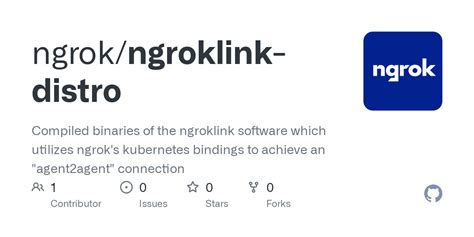 Github Ngrokngroklink Distro Compiled Binaries Of The Ngroklink Software Which Utilizes