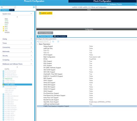 Solved Wolfssl Code Not Being Generated Completed From Cu Stmicroelectronics Community