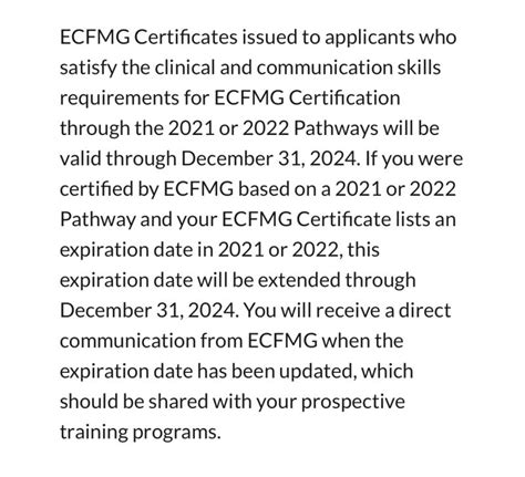 Nader Hasan M D On Linkedin Finally Some Good News From Ecfmg…