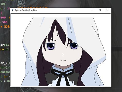 Python居然还能画出这么精美的魔法少女，惊我一整年 用python画一个美女 Csdn博客