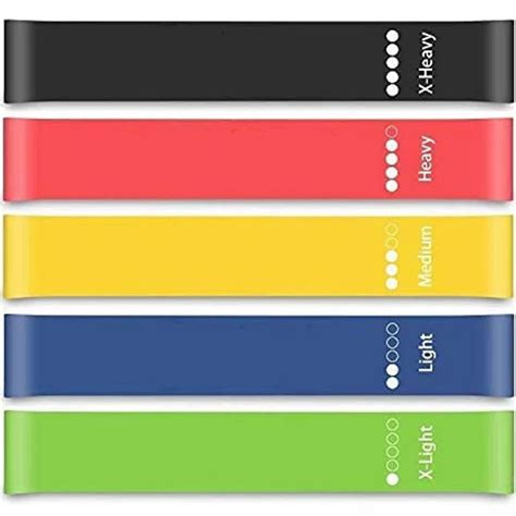 X Heavy Rubber Elastic Resistance Exercise Band For Gym At Rs 250
