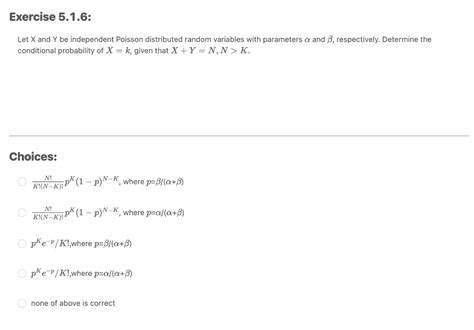 solved let x and y be independent poisson distributed random