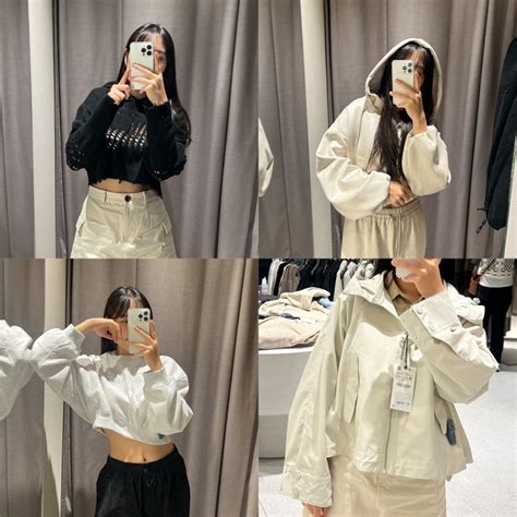 자라 가을 신상 자켓 맨투맨 트레이닝 셋업 카고 팬츠 입어보기 네이버 블로그