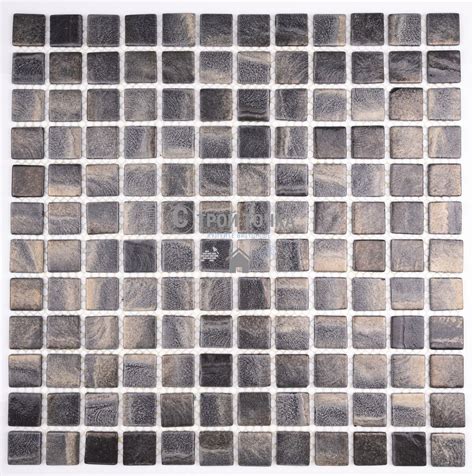 Мозаїка скляна у ванну кімнату Metallic Gold АкваМо 31 7х31 7 плитка на сітці