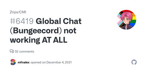 Global Chat Bungeecord Not Working At All · Issue 6419 · Zripscmi
